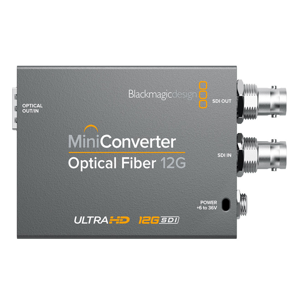 Преобразователи формата Blackmagic Mini Converter Optical Fiber 12G, цена: 28 639 руб - купить в ...